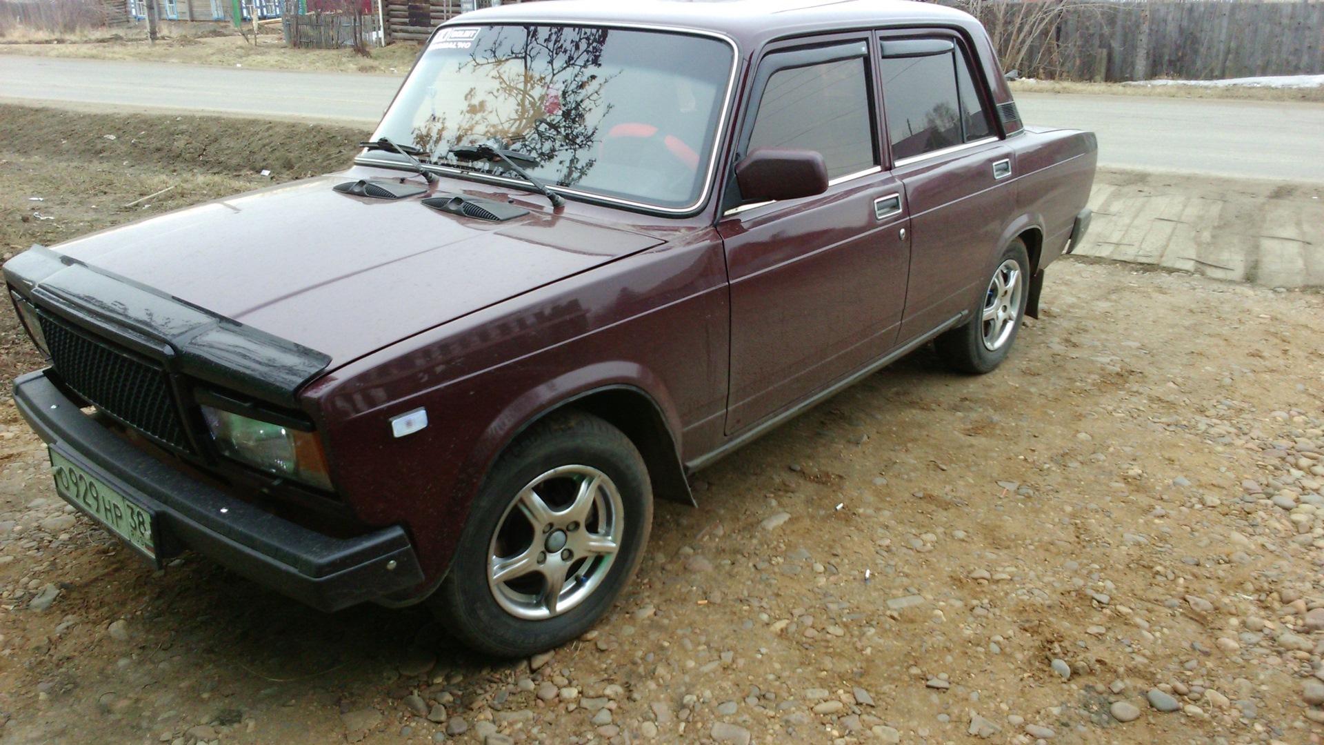 Переобулся — Lada 2107, 1,6 л, 2005 года | колёсные диски | DRIVE2