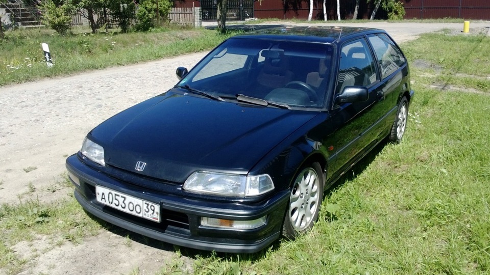 Honda Civic Hatchback (4G) 1.6 бензиновый 1991 | EE9. Легенда в ...