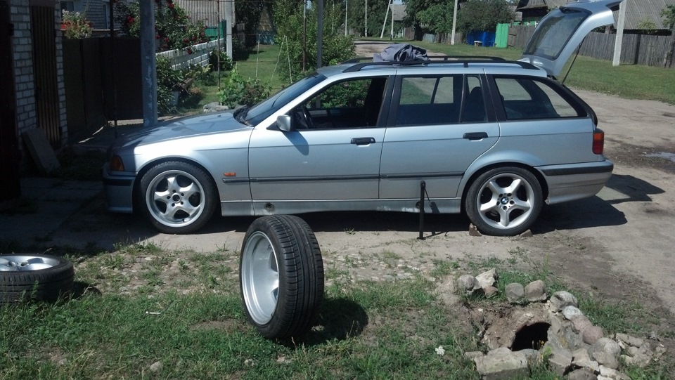 AZEV type C r18 или как я приобрёл головняк — BMW 3 series Touring (E36 ...