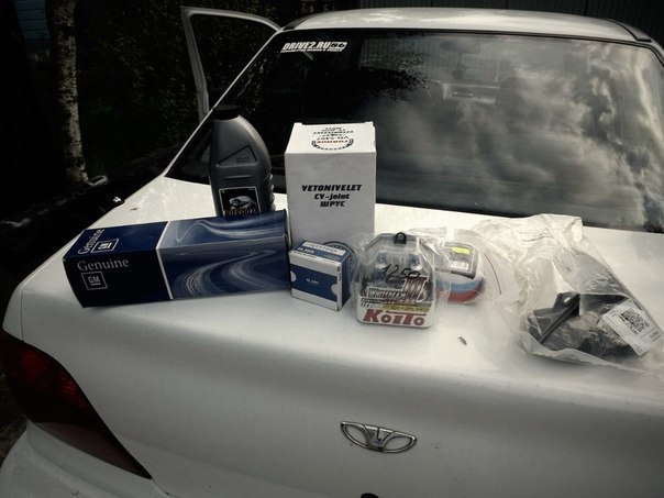 Датчик уровня топлива "GM" — Daewoo Nexia (2G), 1,5 л, 1997 года ...