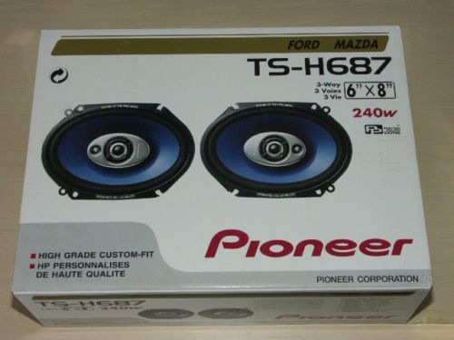 Музяка! установка акустики Pioneer TS-H687 — Mazda 323 VI, 1,5 л, 1999 года | аксессуары | DRIVE2