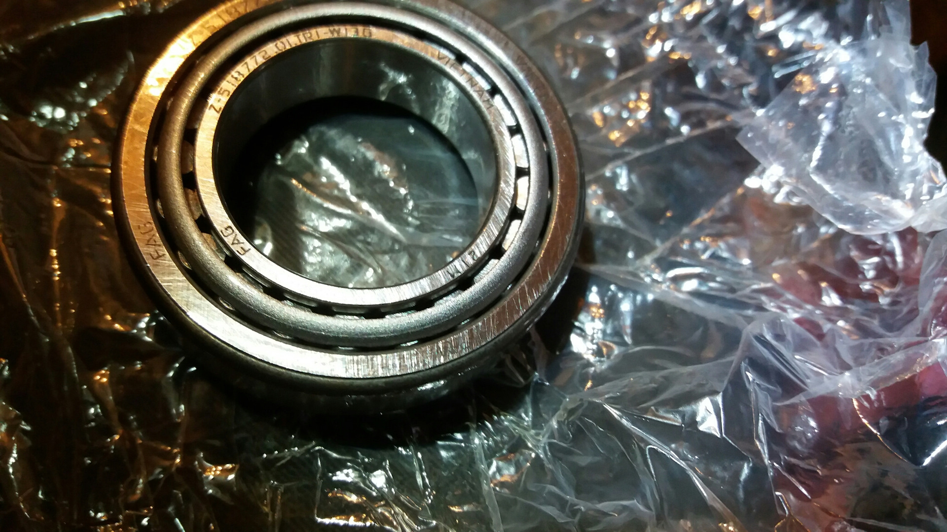 Подшипник ступицы Ланос задний FAG vs MOOG — Daewoo Lanos, 1,5 л, 2004 ...