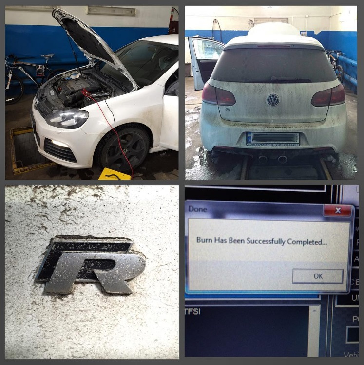 Chiptuning Volkswagen Golf 6 R — Revo-Dnepr на DRIVE2