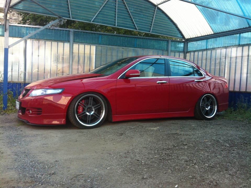 BCшки на месте)) — Honda Accord (7G), 2,4 л, 2007 года | тюнинг | DRIVE2