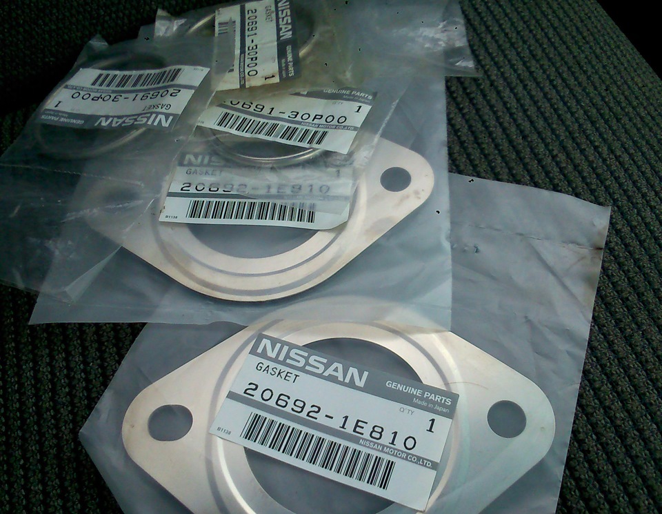 2069130P00 Прокладка глушителя NISSAN INFINITI | Запчасти на DRIVE2