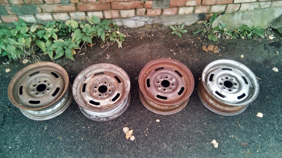 Диски 2105 — Lada 2105, 1,3 л, 1981 года | колёсные диски | DRIVE2