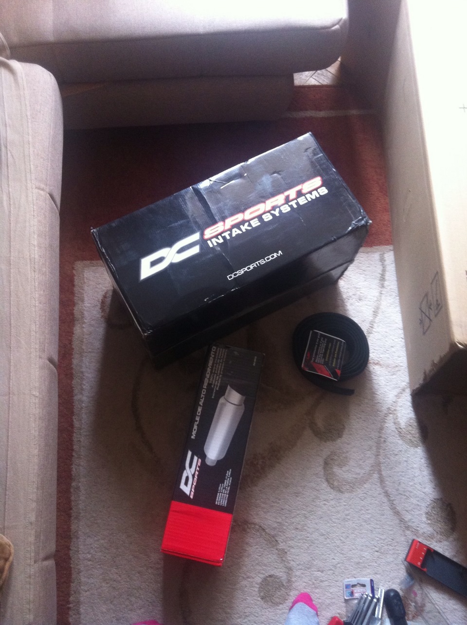 DC Sports вдох выдох — Scion xB I, 1,5 л, 2005 года | аксессуары | DRIVE2