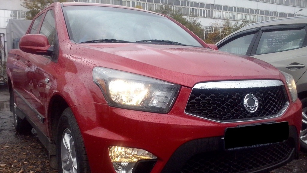 SsangYong Actyon Sports (2G) 2.0 дизельный 2013 | ReD PiCKuP на DRIVE2