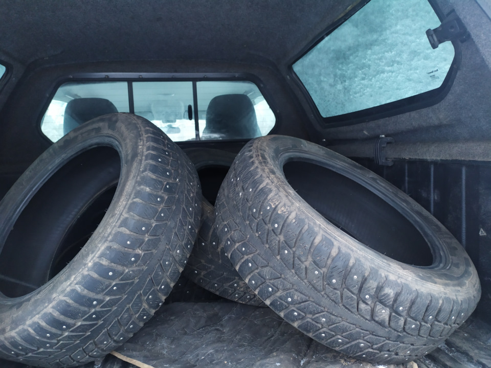 Раздобыл зимнюю резину Kleber — Audi 100 (C4), 2,3 л, 1991 года | шины ...