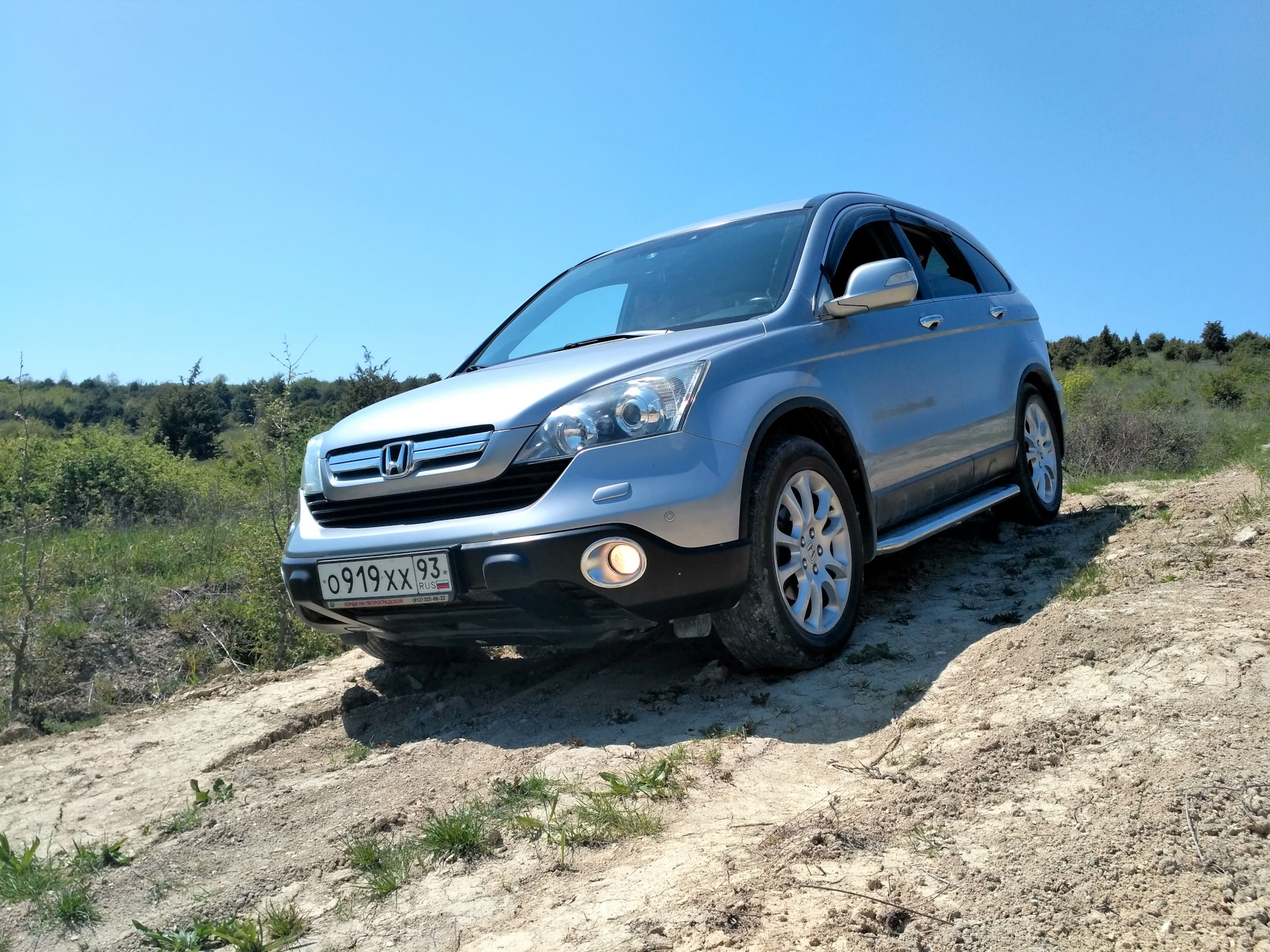 Новые шины — Honda CR-V (RE), 2 л, 2007 года | шины | DRIVE2