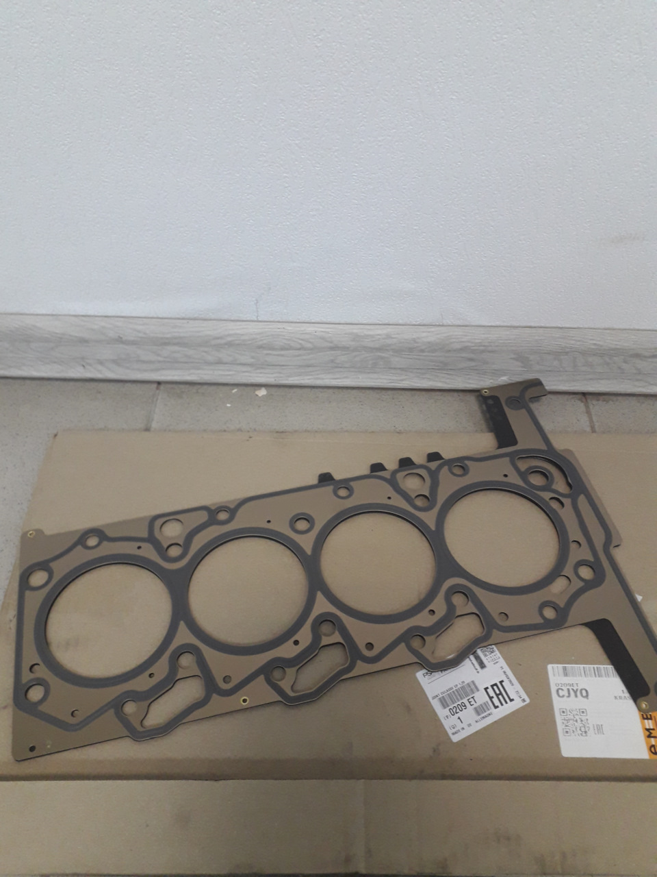 0209ET Прокладка, головка цилиндра Peugeot Citroen | Запчасти на DRIVE2