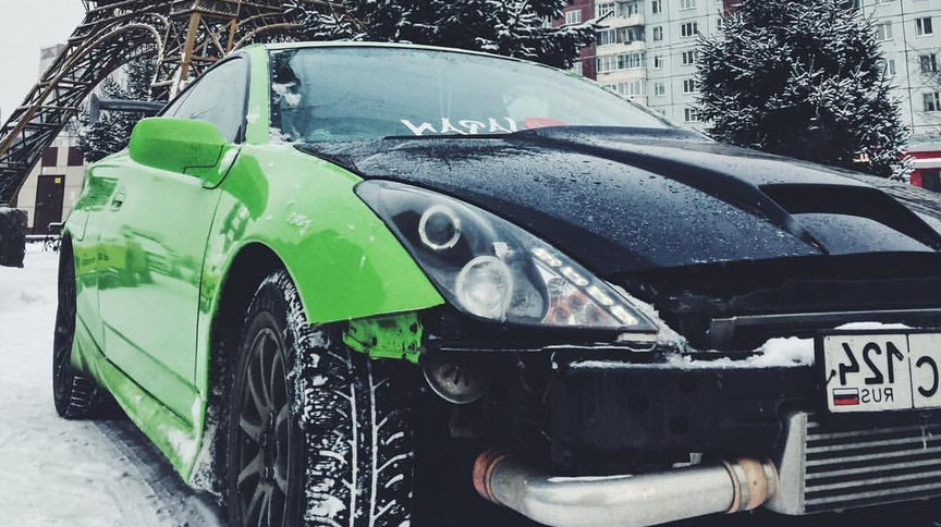 Toyota Celica (230) 2.0 бензиновый 2002 | 3S-GTE Turbo GT-35 на DRIVE2