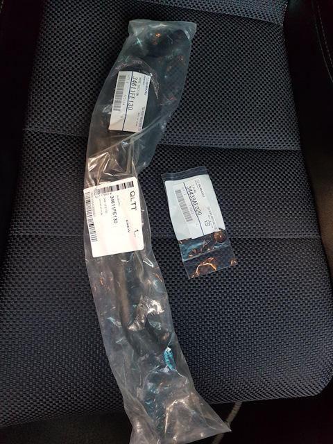 34611FE130 Патрубок системы охлаждения SUBARU | Запчасти на DRIVE2