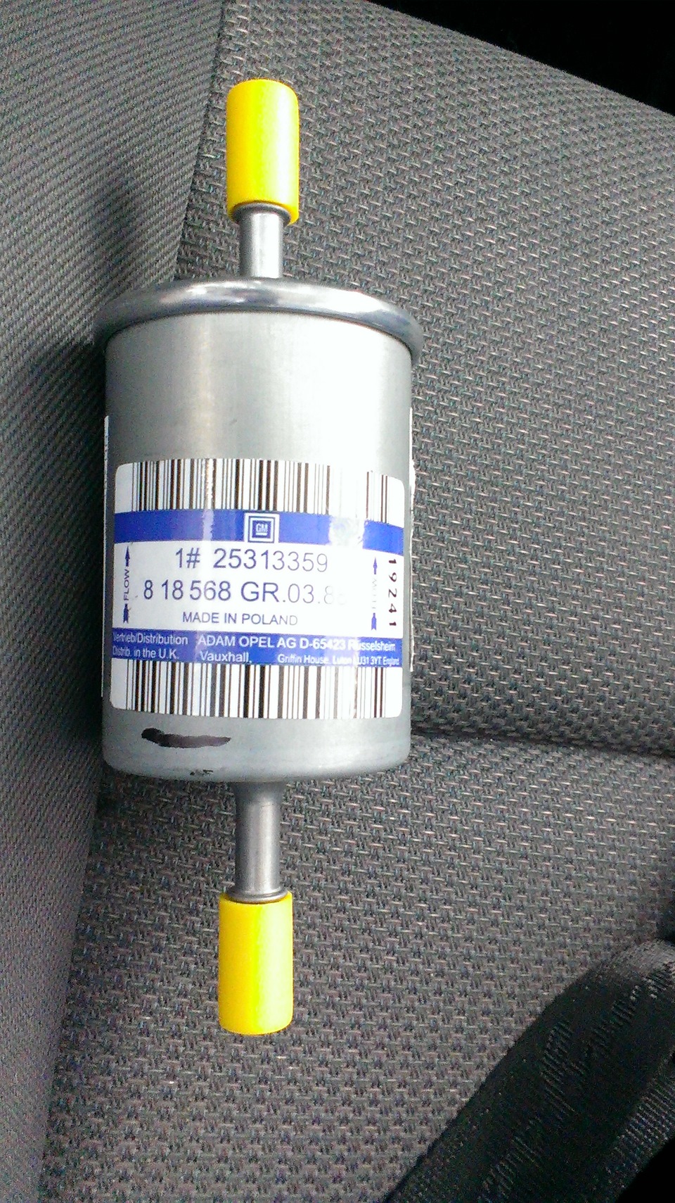 Фильтр топливного насоса и насос — Opel Omega B, 2,2 л, 2003 года ...