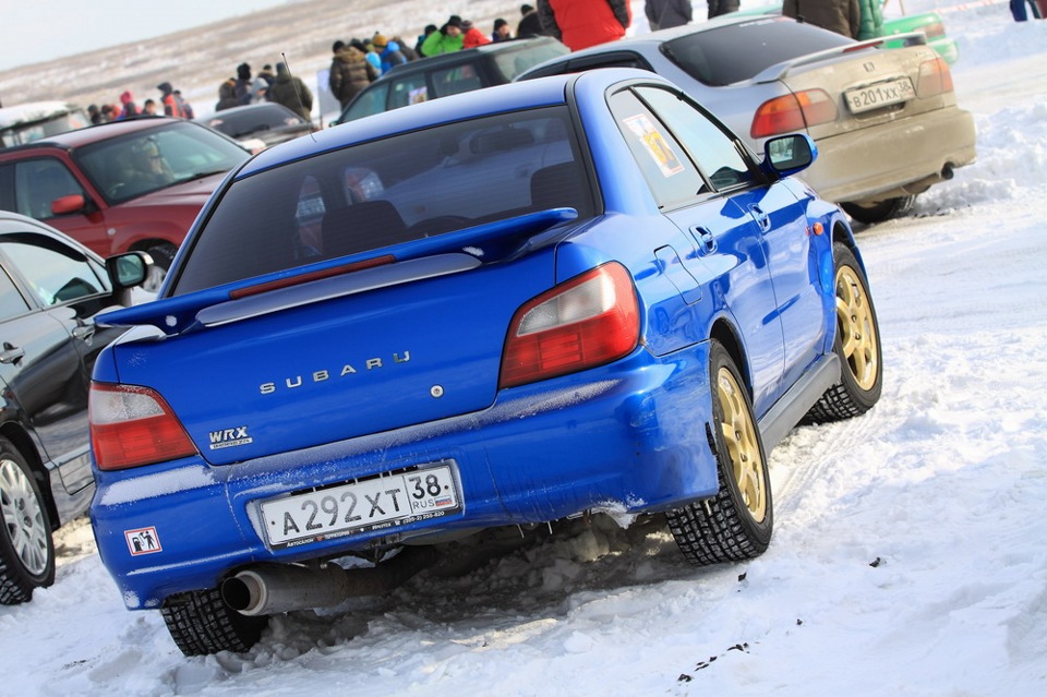 SUBARUшки и Ледовое побоище — Subaru Impreza (GD/GG), 1,5 л, 2002 года ...