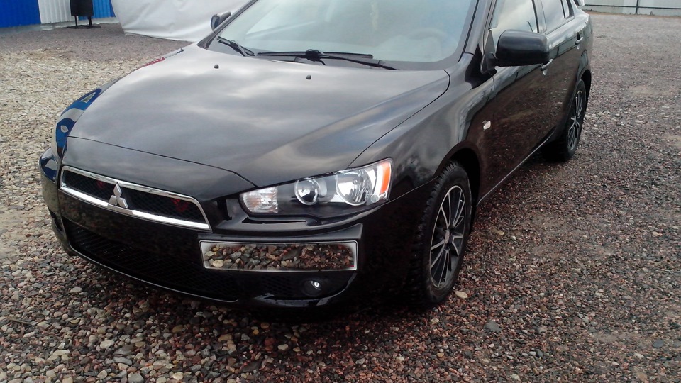 Mitsubishi Lancer X 2.0 бензиновый 2008 | BLACK SAMURAI на DRIVE2