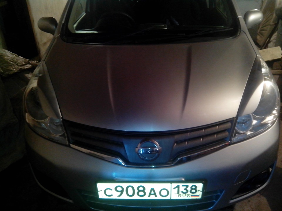 Реснички "Строгий взгляд" — Nissan Note (1G), 1,5 л, 2010 года | стайлинг | DRIVE2