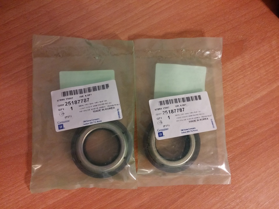 25187787 Сальник привода GM | Запчасти на DRIVE2