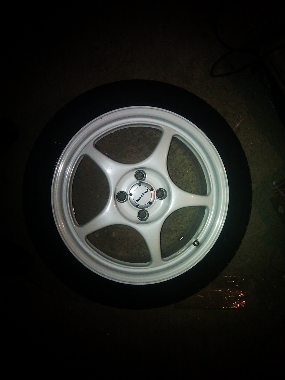 Enkei RP-02 16x7 4x100 ET42 + Bridgestone Playz PZ-1 205/45 ...
