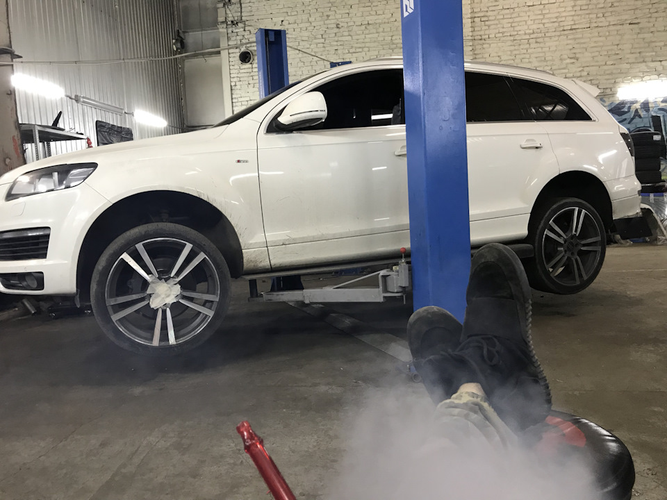 RSQ7 😈 — Audi Q7 (1G), 4,2 л, 2008 года | стайлинг | DRIVE2