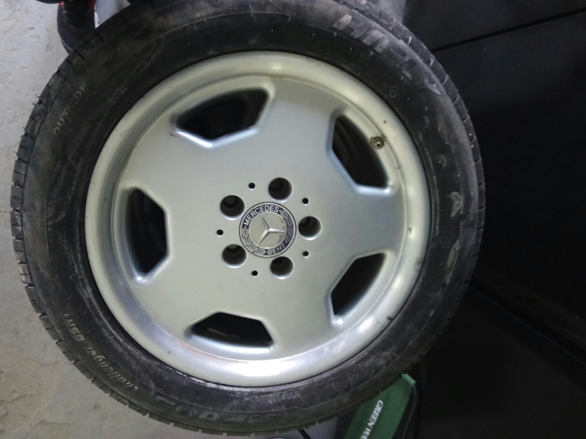 Новая резина на лето — Mercedes-Benz C-class (W202), 1,8 л, 1997 года | шины | DRIVE2