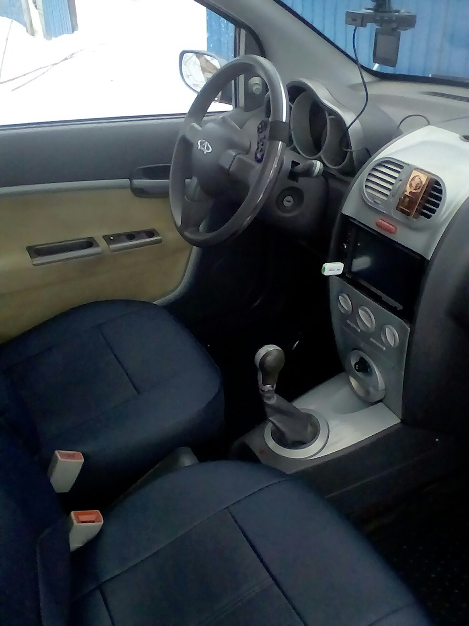 Новые чехольчики — Chery Kimo, 1,3 л, 2008 года | аксессуары | DRIVE2