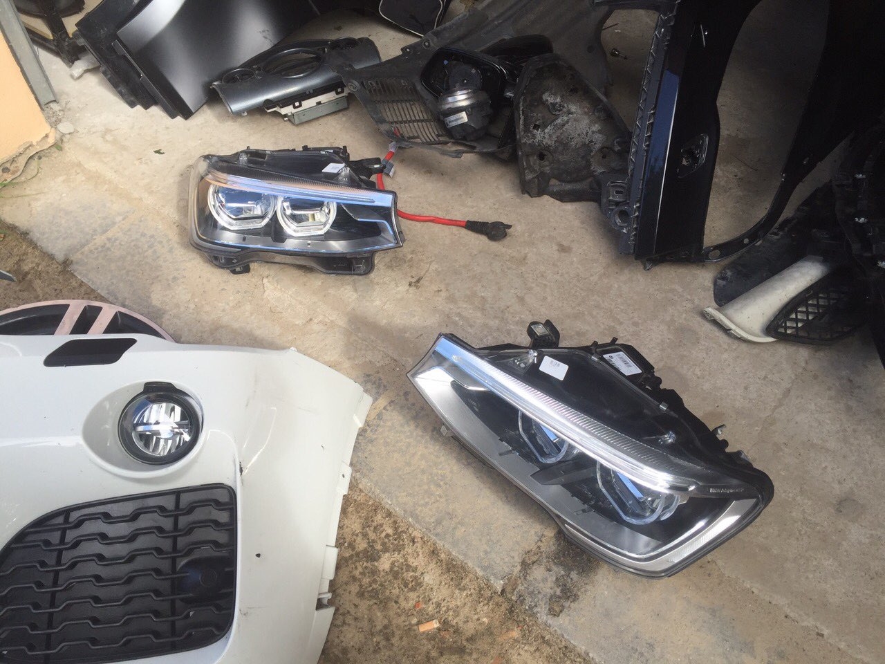 лед фары — BMW X3 (F25), 3 л, 2013 года | тюнинг | DRIVE2