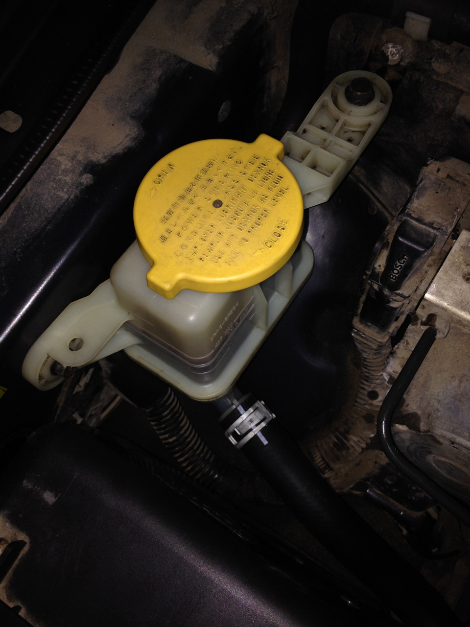 Мотор ГУР вспенивает жидкость — Subaru Impreza (GE/GH), 1,5 л, 2008 ...