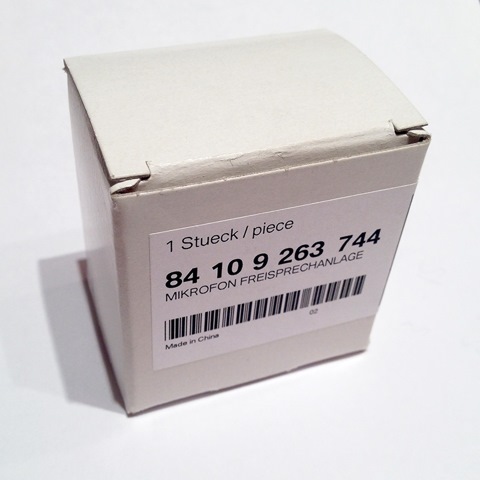 84109263744 Микрофон устройства громкой связи BMW | Запчасти на DRIVE2