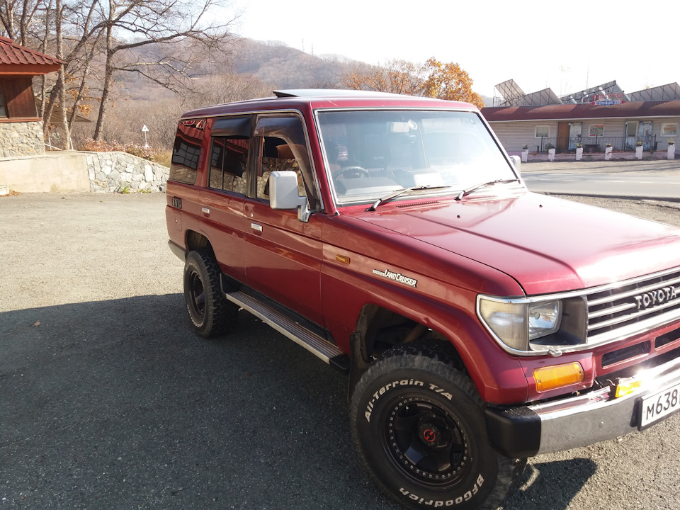 Фото — Toyota Land Cruiser Prado 70-series, 2,4 л, 1991 года ...