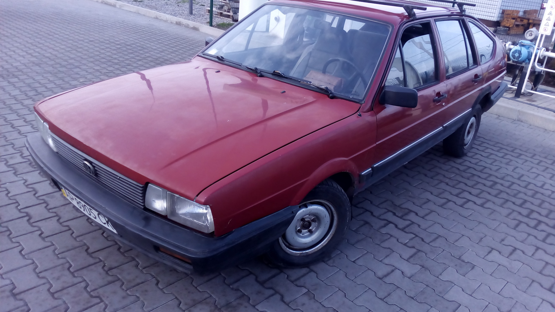 С Новым Годом! — Volkswagen Passat B2, 1,8 л, 1986 года | просто так ...