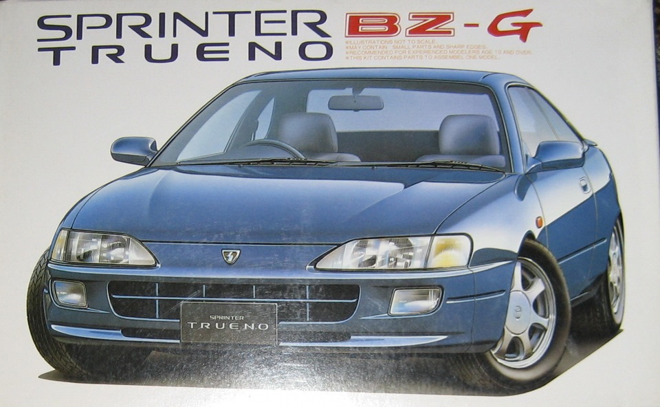 Fujimi Toyota Sprinter Trueno BZ-G AE111 1:24 — DRIVE2
