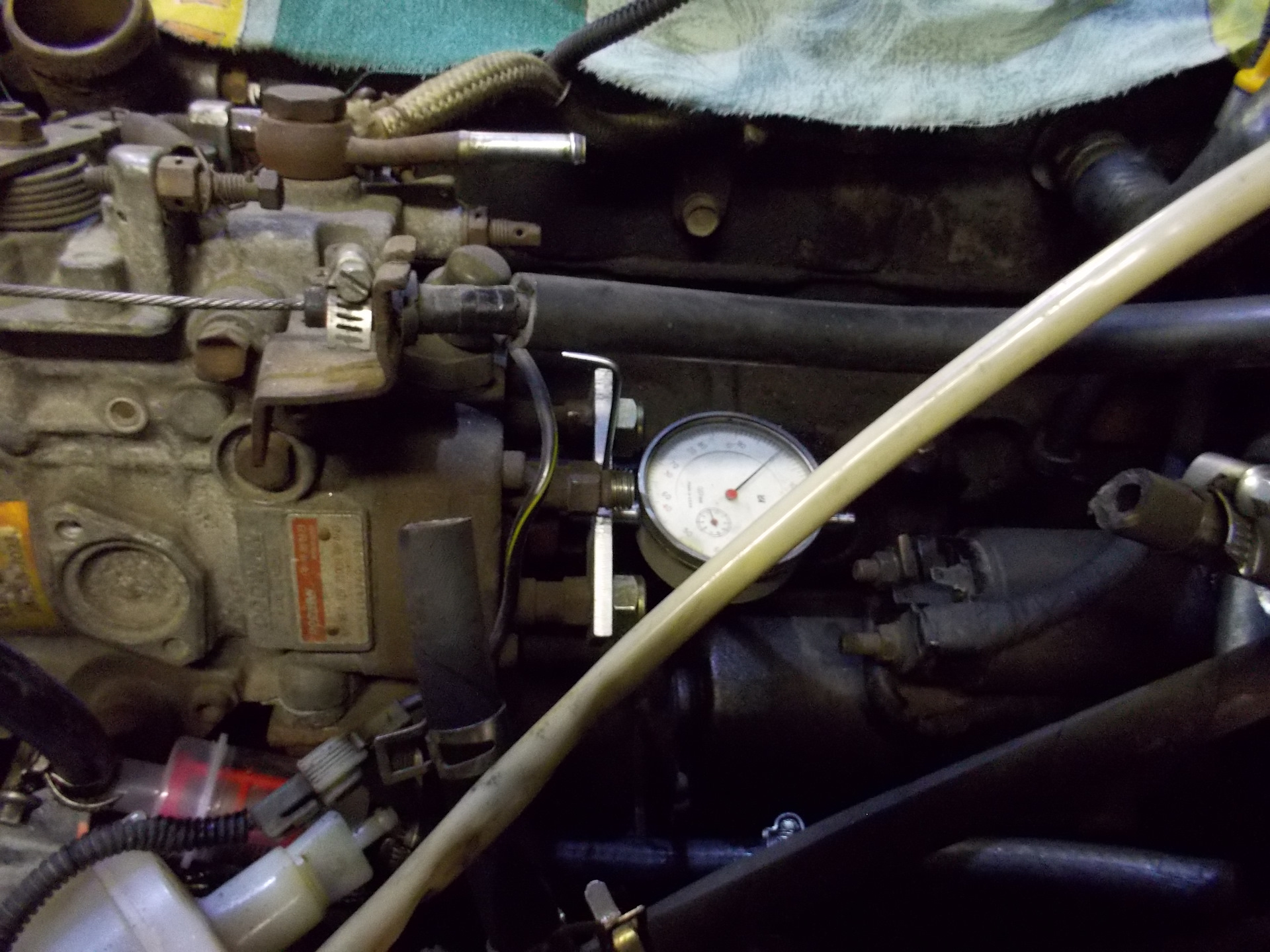 Угол опережения впрыска и прочая — Mitsubishi Pajero (1G), 2,5 л, 1986 ...