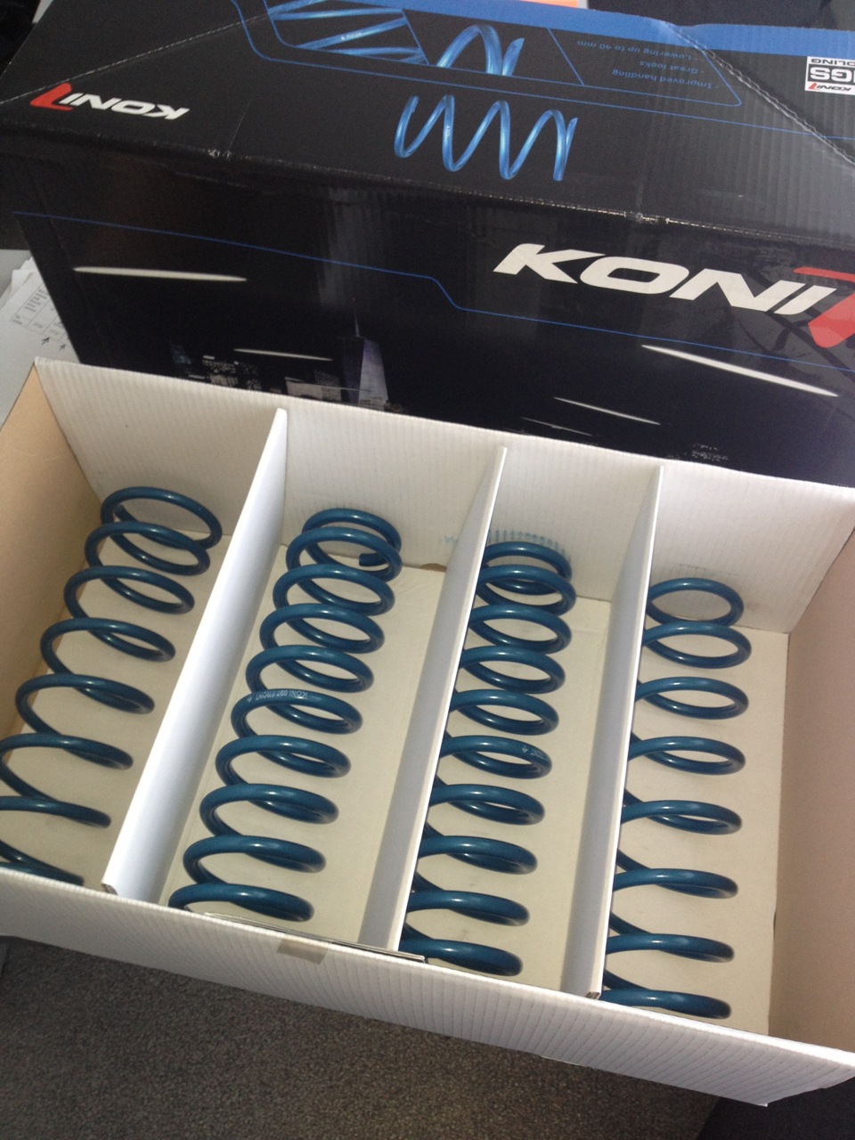 Новые пружины Koni — Honda Civic Hatchback (6G), 1,4 л, 1998 года ...