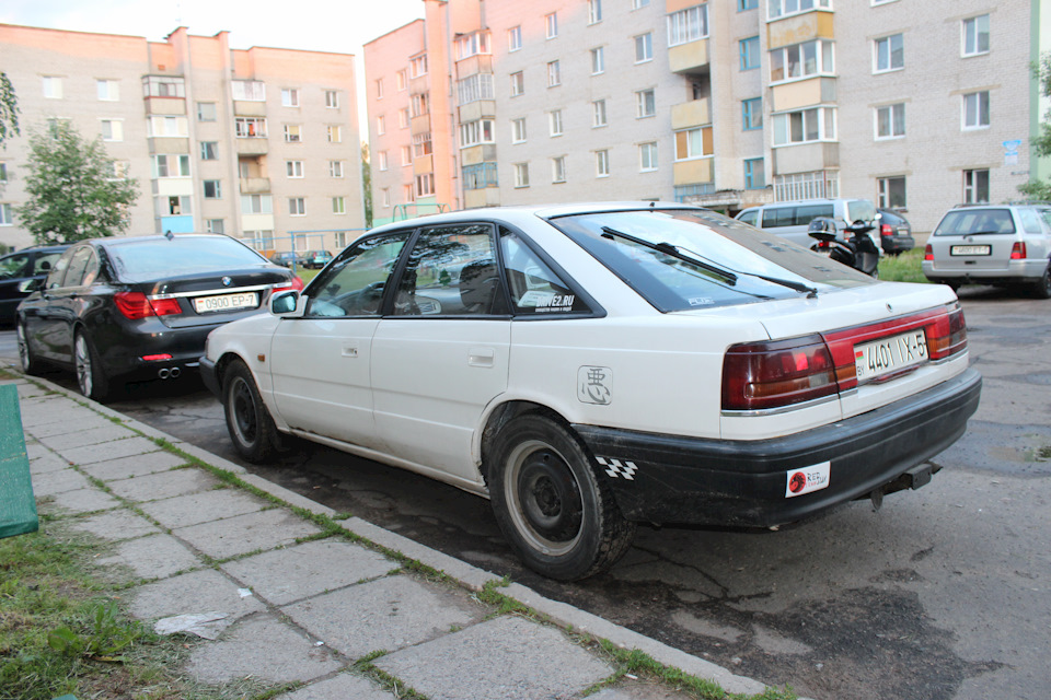 просто фотки — Mazda 626 III (GD), 2 л, 1991 года | фотография | DRIVE2