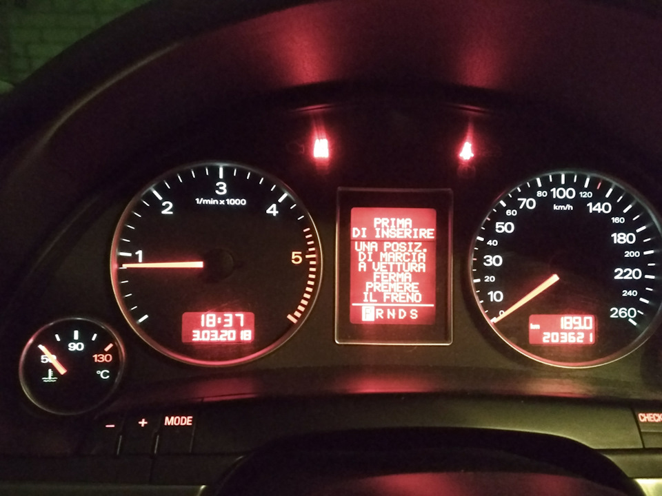 №1 Мысли о пробеге… или +100500 (audi a4 b7) — Audi A4 Avant (B7), 2,5 ...