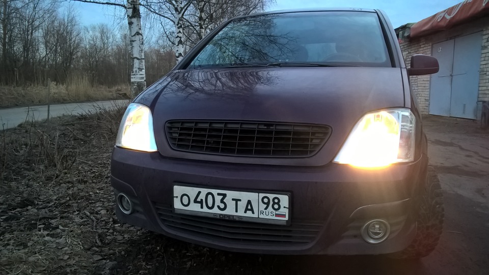 Решетка радиатора Irmscher — Opel Meriva (A), 1,6 л, 2006 года ...