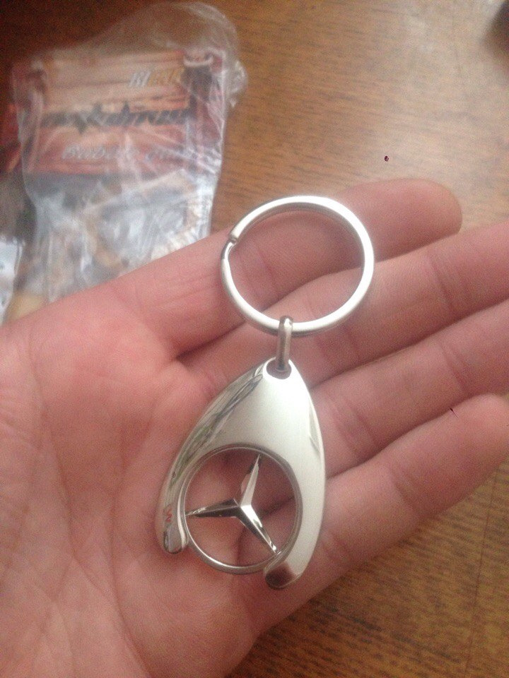 Брелок Mersedes — Mercedes-Benz E-Class (W210), 2,4 л, 1998 года ...