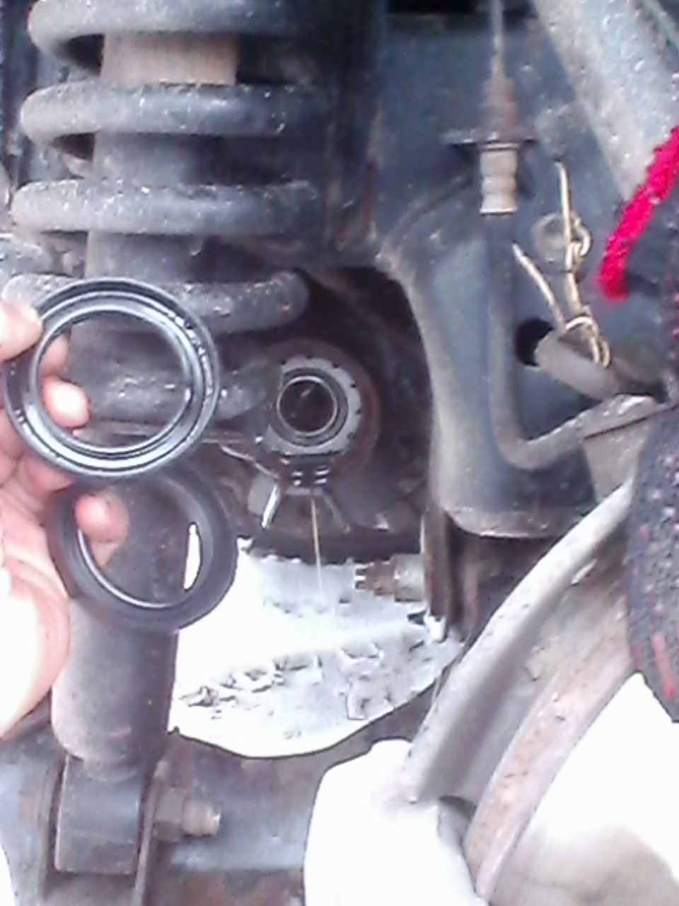 замена сальников переднего моста (47*69*10*16 9031147012 и 9031147013 ...