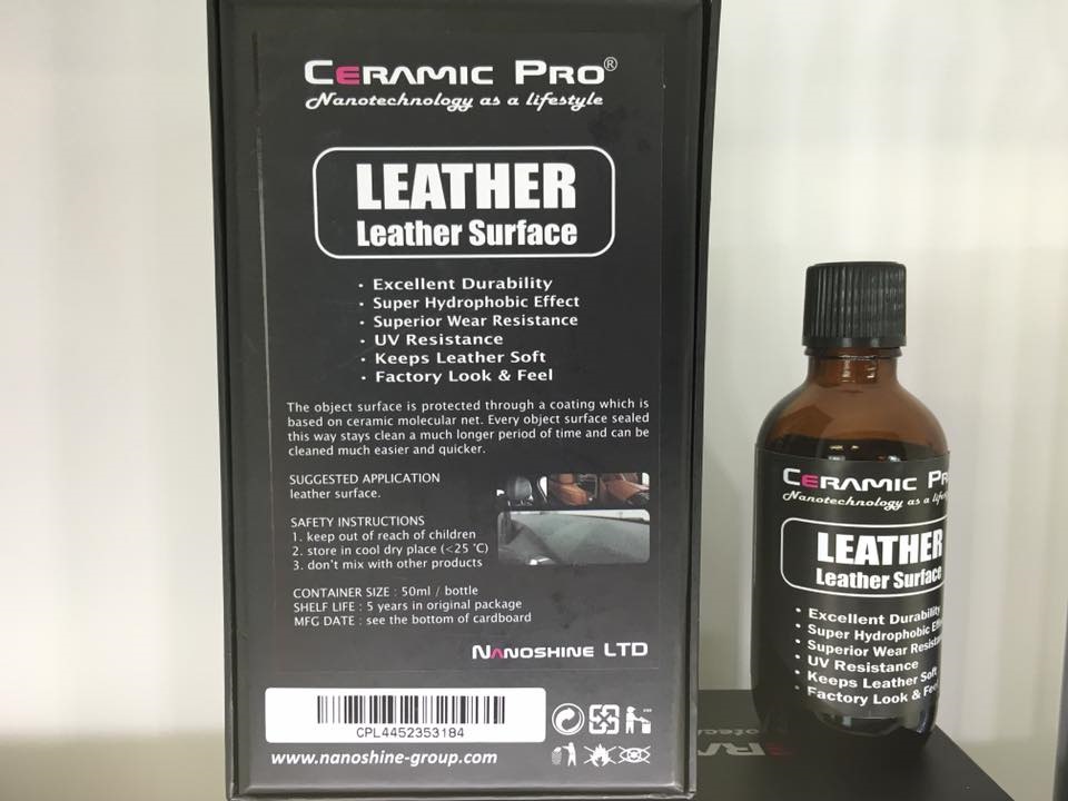 Покрытие Ceramic Pro Leather, подходит ко всем типам кожи — CeramicPro ...