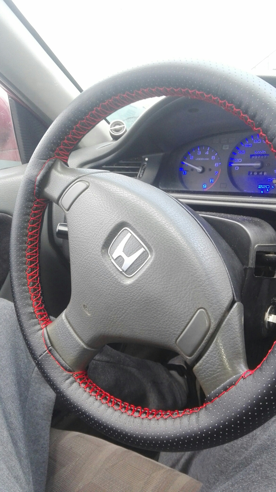 Чехол на руль с алика) — Honda Civic (5G), 1,5 л, 1993 года ...
