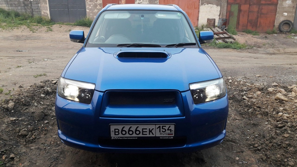Крутые номерные рамки)) — Subaru Forester (SG), 2 л, 2007 года ...