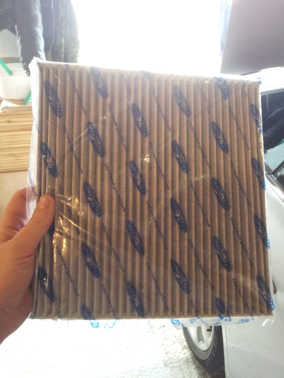 Поменял салонный и водушный фильтр — Nissan Teana (J32), 2,5 л, 2008 ...