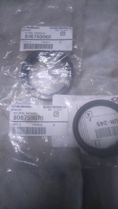 806750070 Сальник 50*62*7 TCR FKM SUBARU | Запчасти на DRIVE2
