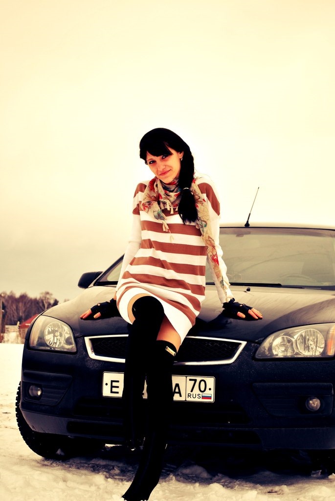 С 23 февраля! :) — Ford Focus Hatchback II, 1,6 л, 2007 года | просто так | DRIVE2