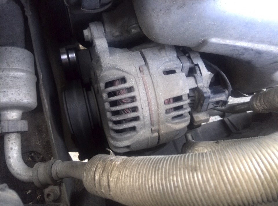 Поломка генератора — Volkswagen Polo Hatchback Mk3, 1,4 л, 2001 года ...