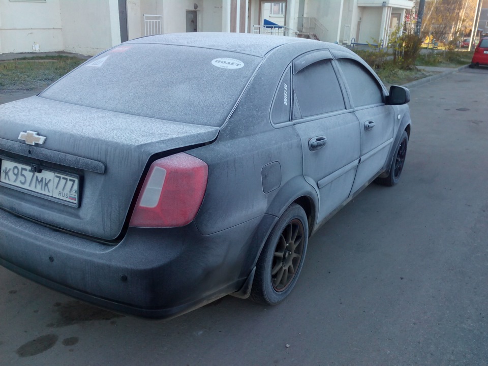 узоры на машине — Chevrolet Lacetti Sedan, 1,4 л, 2010 года ...