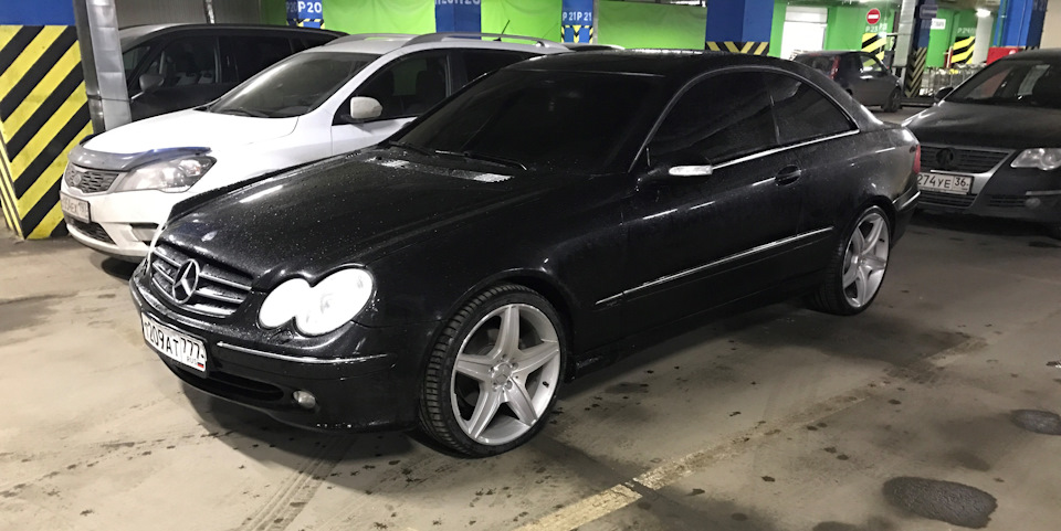 R19 AMG — Mercedes-Benz CLK (W209), 2,6 л, 2004 года | колёсные диски | DRIVE2
