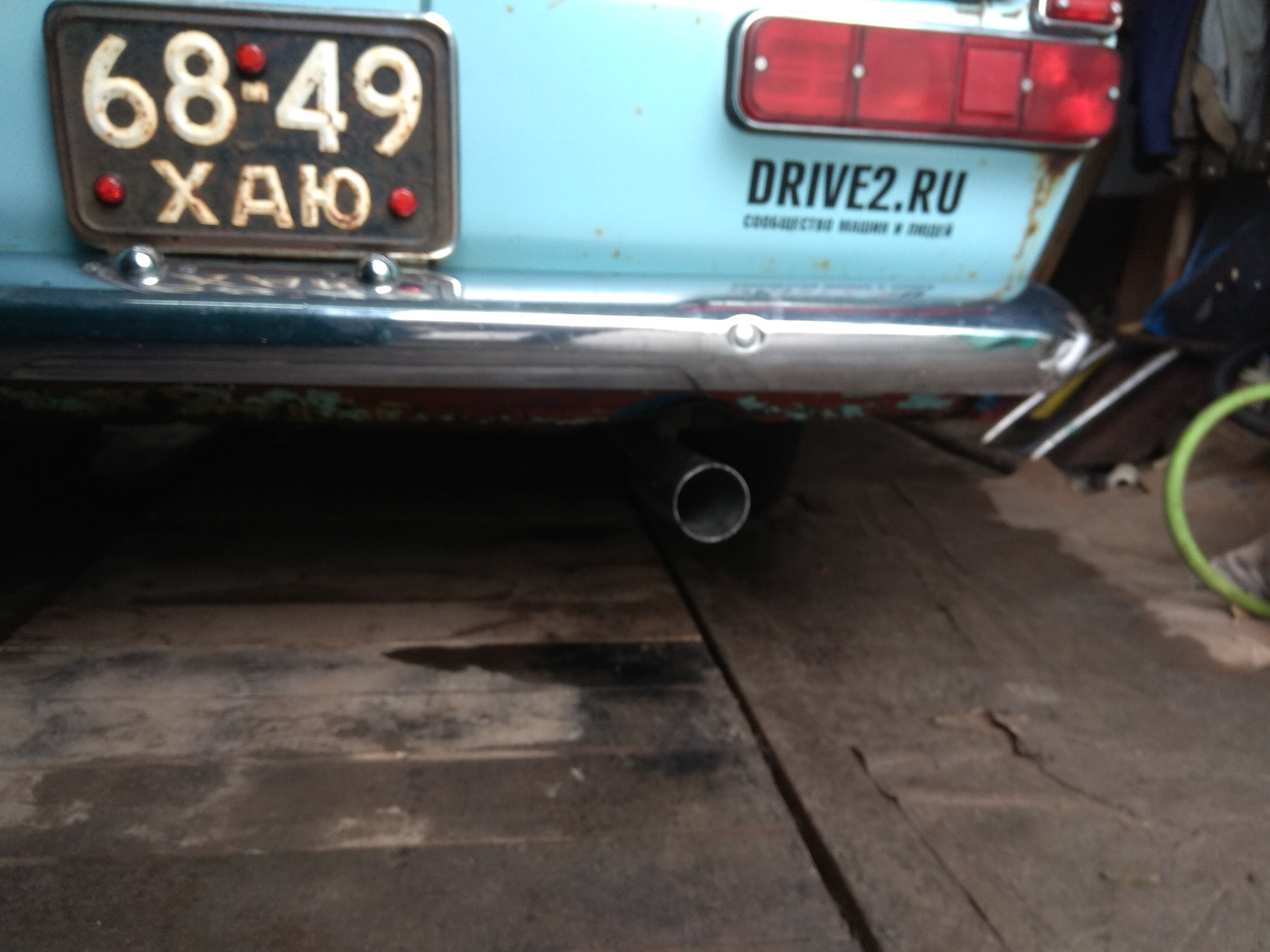 Насадка на трубу — Москвич 412, 1,5 л, 1977 года | аксессуары | DRIVE2