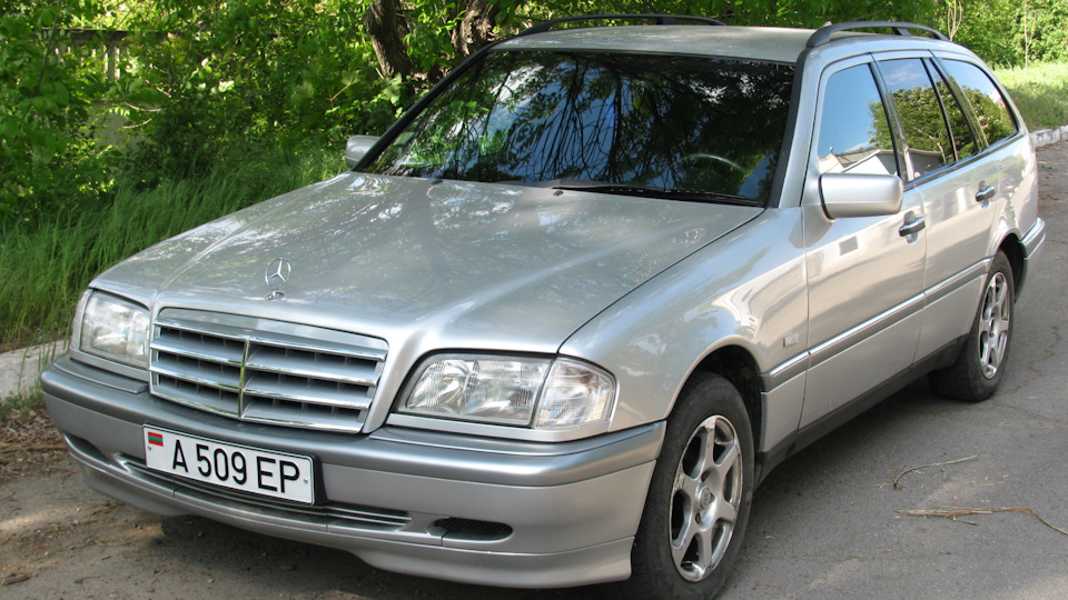 Mercedes-Benz C-Class (W202) 2.0 бензиновый 1996 | Kompressor Серенький ...